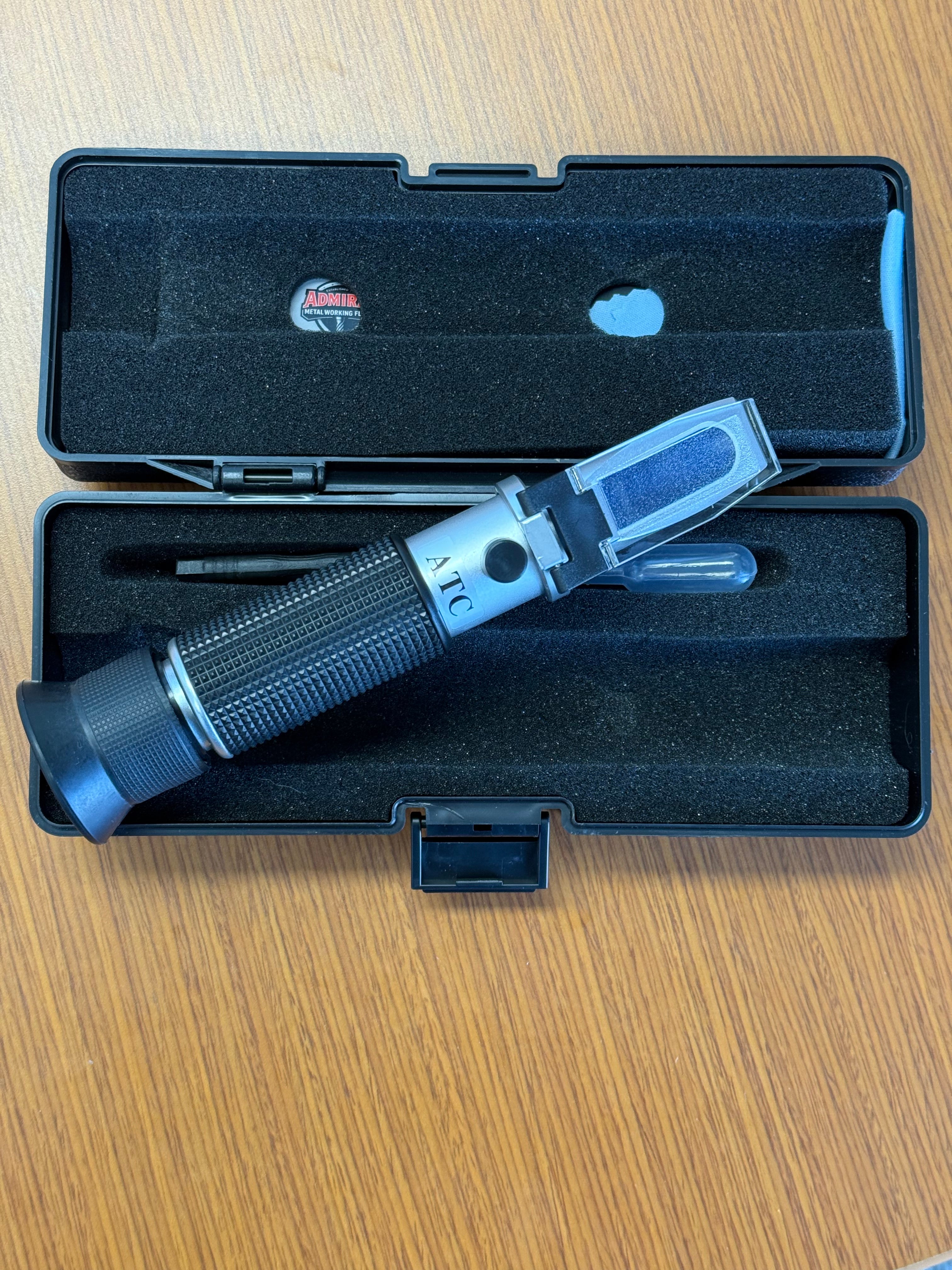 COOLANT REFRACTOMETER 0-32 BRIX – ADMIRAL METALWORKING FLUIDS YOUR ...